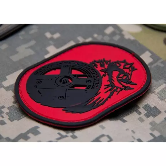 Mil-spec Monkey Tactical Patch With Velcro - Berserker PVC