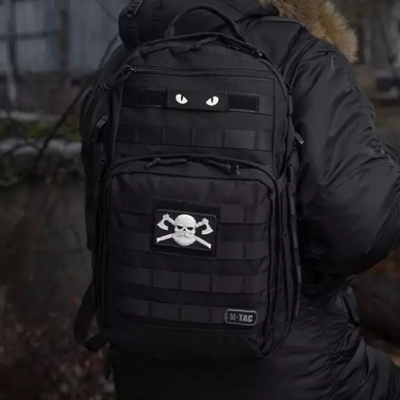 M-Tac® Bearded Skull 3D PVC Patch - all available colors