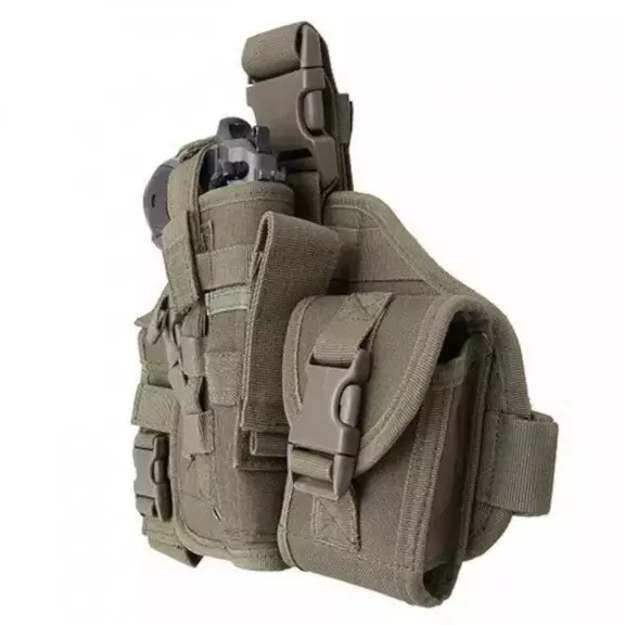 GFC Tactical® Modular Leg Panel With Holster - Olive