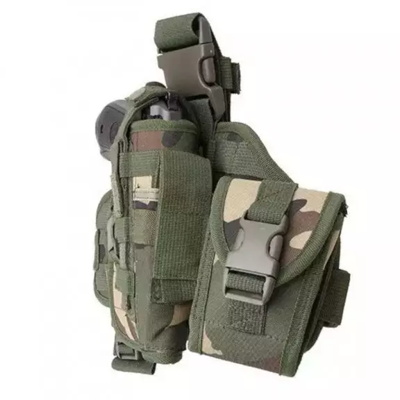 GFC Tactical® Modular Leg Panel With Holster - Woodland