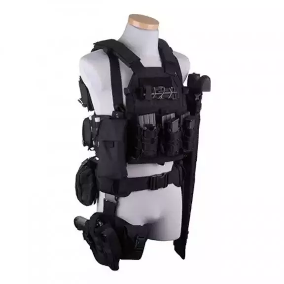 GFC Tactical® Modular Leg Panel With Holster - Black