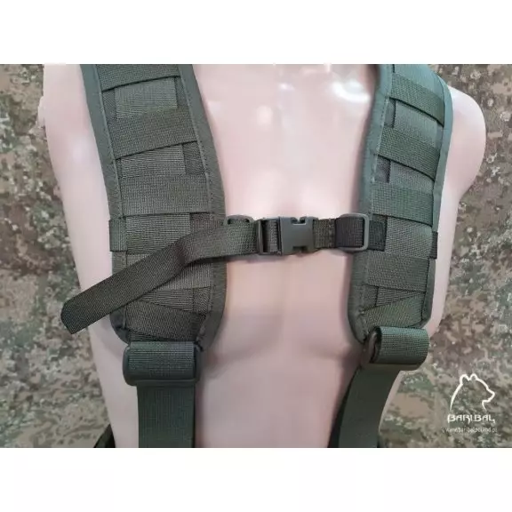 Baribal® Ergonomic Molle Harness For Tactical Belt - Ranger Green